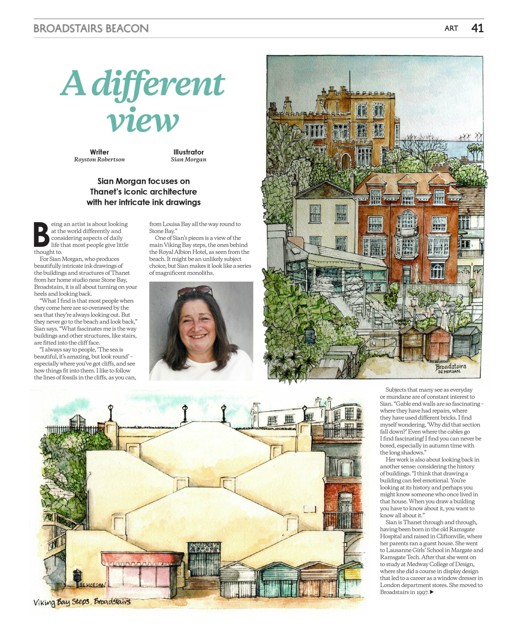 A Different View - Royston Robertston - Brightside Publishing